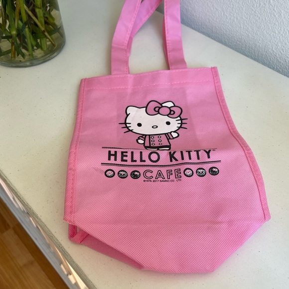 Hello Kitty | Bags | Hello Kitty Cafe Small Tote Bag | Poshmark